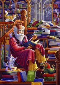 BLUEBIRD Puzzle Večerní potěšení / 500 dílků / 34,2 x 47,8 cm