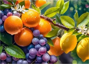 CHERRY PAZZI Puzzle Prosluněné ovoce / 1000 dílků / 70 x 50 cm
