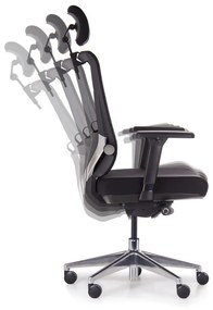 Rauman Kancelářská židle Ergolux-černá