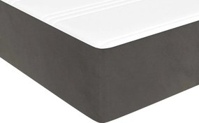 vidaXL Taštičková matrace 80 x 200 x 20 cm samet [347689] Barva: Černá