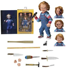 Sběratelská figurka NECA - Panenka Chucky Varianta: Panenka Chucky s krabicí