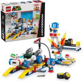 Lego super mario 72035 mario kart – toad a jeho garáž 5702017816524