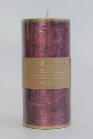 Vínová dekorativní svíčka RUSTIC PATINA 15cm