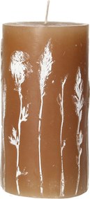 Svíčka Giulia 13cm light brown