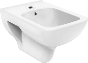 Aqualine Aqualine, BENE bidet závěsný 35,5x50 cm, bílá, BN510