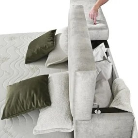 Postel YOGA BOXSPRING, 200x200 cm