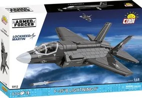 COBI 5912 Stavebnice F-35B LIGHTNING II / 1:48 / 614 dílků / 1 figurka