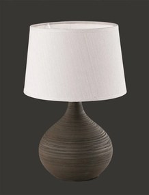 Stolní lampa Martin 29 cm, hnědá