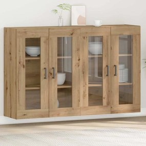 Nástěnné skříně 2 ks Artisanový dub 69,5 x 34 x 90 cm 3334315