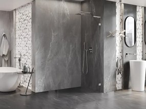 Mexen Lunar L sprchová stěna Walk-in pravá 50 x 200 cm, transparentní 8 mm, chrom - 830L-050-000-01-00-P
