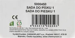 CHEMOPLAST Formičky Bábovky kulaté / 4 ks / průměr 8 cm / plast / 12m+
