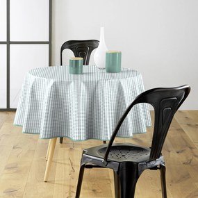 Kulatý ubrus MINI VICHY, Ø 160 cm, kostka