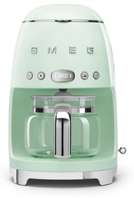 Kávovar na překapávanou kávu Smeg 50's style DCF02PGEU / 1050 W / 1,4 l / pastelově zelená