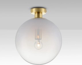 Bílé/ve zlaté barvě skleněné stropní svítidlo Vita – Nova Luce