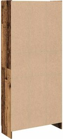 Skříň old wood 82,5 x 30,5 x 185 cm kompozitní dřevo 3318716