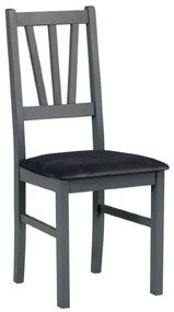 Jídelní čalouněná židle Elvis 03 - Černá