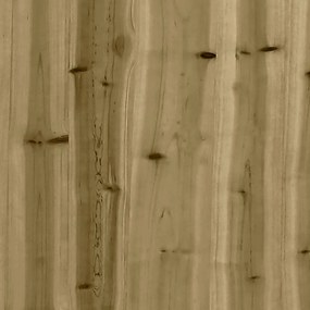 Zahradní lavice gabionový design 92 x 71 x 65,5 cm borové dřevo,  834382