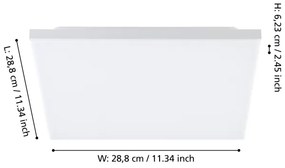 Eglo 900703 - LED Stropní svítidlo TURCONA LED/10,8W/230V