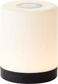 Brilliant G40955/06  AKU stolní lampa ARO RGB černý lem USB-A, IP44