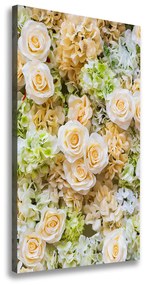 Wallmuralia Vertikální Foto obraz na plátně Svatební květiny 50x100