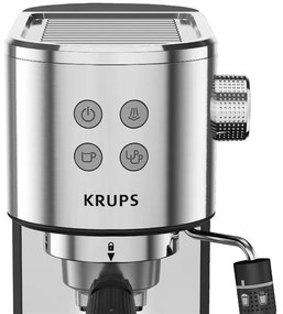 Pákový kávovar KRUPS Virtuoso+ XP444C10 Černý/Nerezový