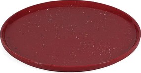 Vínový porcelánový talíř ø 25 cm Fika – ONA