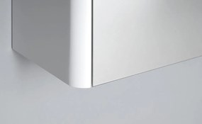 Aqualine Deneb koupelnová galerka 50 x 70 x 18 cm bílá mat DN050