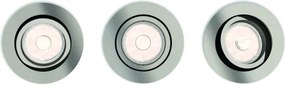 Philips 50393/17/PN-SADA 3x LED RGBW Stm. podhl. svít. 1xGU10/4,8W/230V chrom+DO
