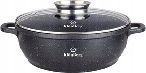 Nízký Hrnec s víkem Aroma Knob 4.1 L/28 CM KlönBerg