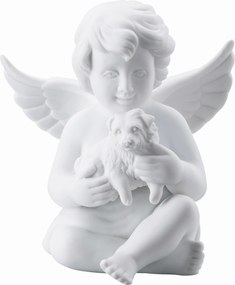 Figurka Classic anděl s pejskem střední