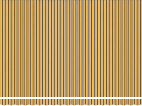 Stahovací markýza Vícebarevný 450 × 300 cm Polyester a hliník 3330941