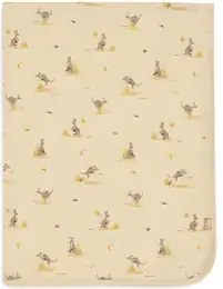Jollein Kangaroots 75×100 cm / Deka / 100% bavlna / TOG 1 / celoroční
