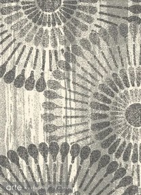 Kusový koberec Aon popelavý 133 x 180 cm
