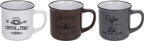 Sada hrnků Coffee Time 3 × 330 ml