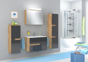 A-Interiéry Koupelnová skříňka s keramickým dvojumyvadlem Sofie CA 120 - sofie ca120