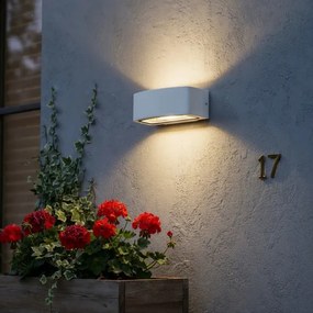 Ideal Lux - Venkovní nástěnné svítidlo ANDROMEDA 1xE27/60W/230V IP55 bílá