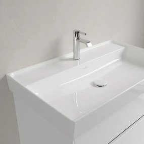 VILLEROY & BOCH Villeroy &amp; Boch COLLARO - Umyvadlo na skříňku 800x470x160 mm, s přepadem, bílá Alpin CeramicPlus 4A3380R1