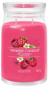 Yankee Candle Signature svíčka velká Red Raspberry, 567g