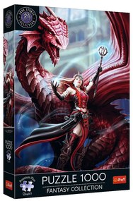 Trefl Puzzle Fantasy Collection: Scarlet Mage 1000 dílků 48x68,3cm v krabici 27x40x6cm