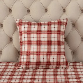 Povlak na polštář z mikrovlákna TARTAN HEART 45x45 cm, barevný