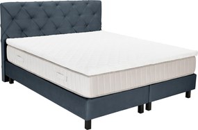 XXXLutz POSTEL BOXSPRING, 180/200 cm, tmavě šedá Esposa - Manželské postele - 001877067003