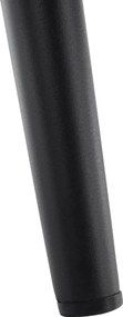 Jídelní křeslo PRESTIO - látka Velvet, šedá / černá