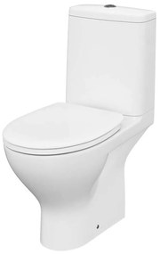Cersanit Moduo - WC kombi se sedátkem SoftClose, vario odpad, spodní napouštění, CleanOn, bílá K116-035