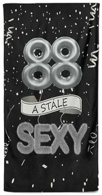 Osuška Stále sexy – černá (věk: 88)