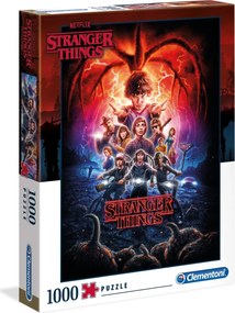 CLEMENTONI Puzzle Netflix: Stranger Things 2.série 1000 dílků