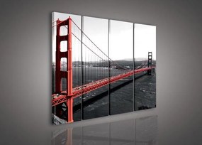 Obraz na plátně Golden Gate Bridge 120 x 100 cm