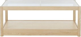 Konferenční stolek se skleněnou deskou v přírodní barvě 60x120 cm Class – Ellos Home