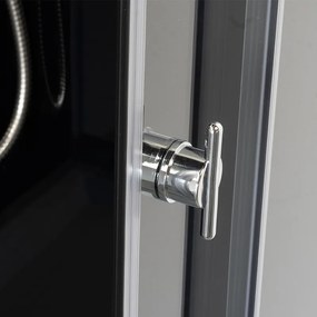 BPS-koupelny Sprchový box WSH309A GREY 80x80
