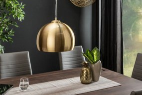 Designová závěsná lampa Giovani, 30 cm zlatá