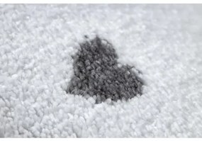 Dywany Luszczow Kusový koberec PETIT PLAMEŇÁCI, SRDCE, krémový Rozměr koberce: 120 x 170 cm